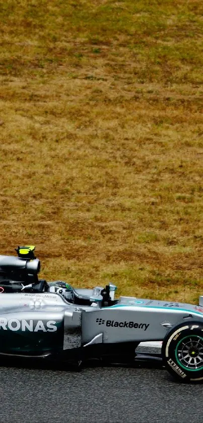 Sleek Formula 1 Car Wallpaper - free download