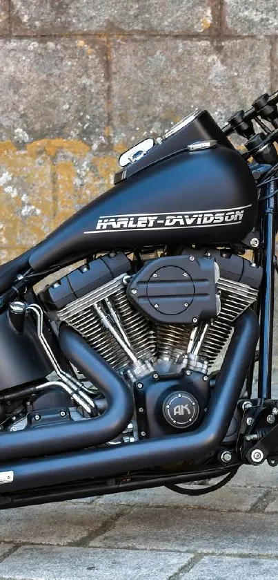 Sleek Motorcycle Engine Art - free download