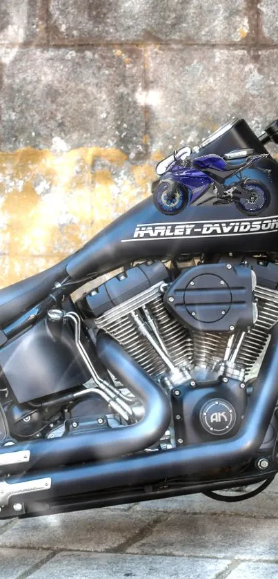 Sleek Motorcycle Engine Design - free download