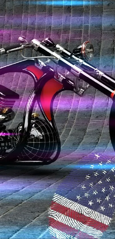 Sleek Motorcycle Wallpaper Design - free download