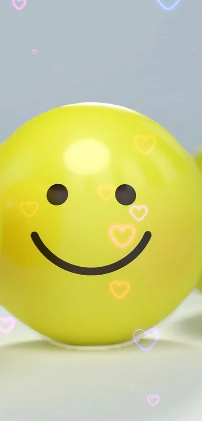 Smiley Balloon Wallpaper - free download