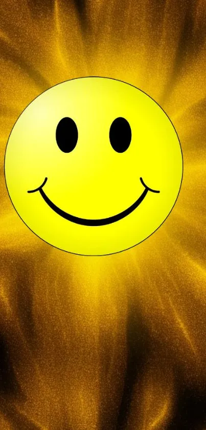Smiley Face Sunshine Wallpaper - free download