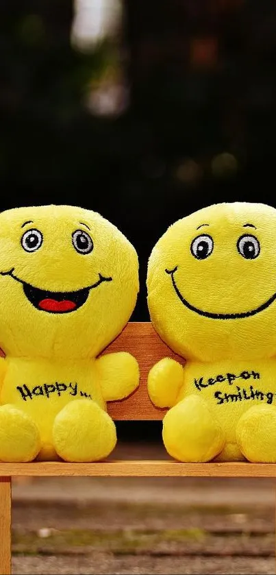 Smiley Plush Toy Wallpaper - free download