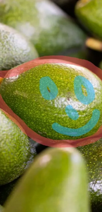 Smiling Avocado Wallpaper - free download