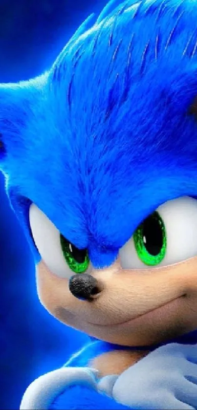Sonic Glow Mobile Wallpaper - free download