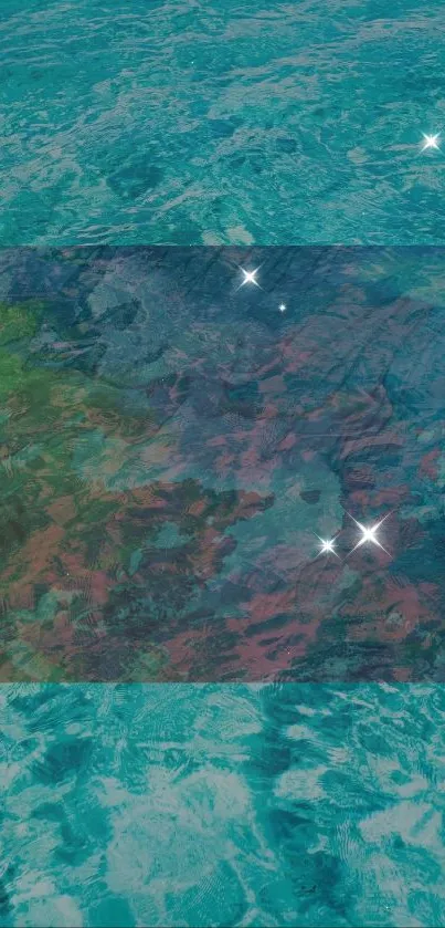 Sparkling Ocean Dream Wallpaper - free download