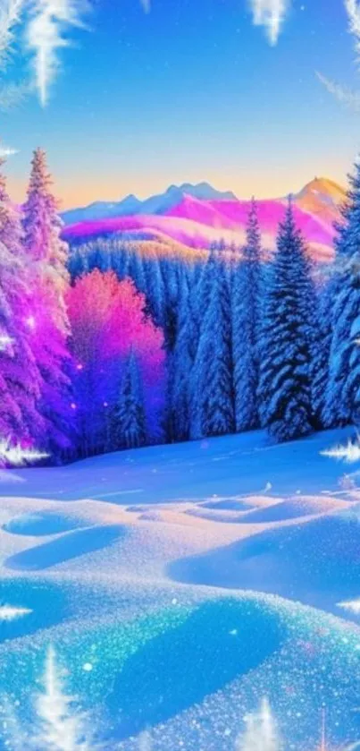 Sparkling Snow Texture Wallpaper - free download