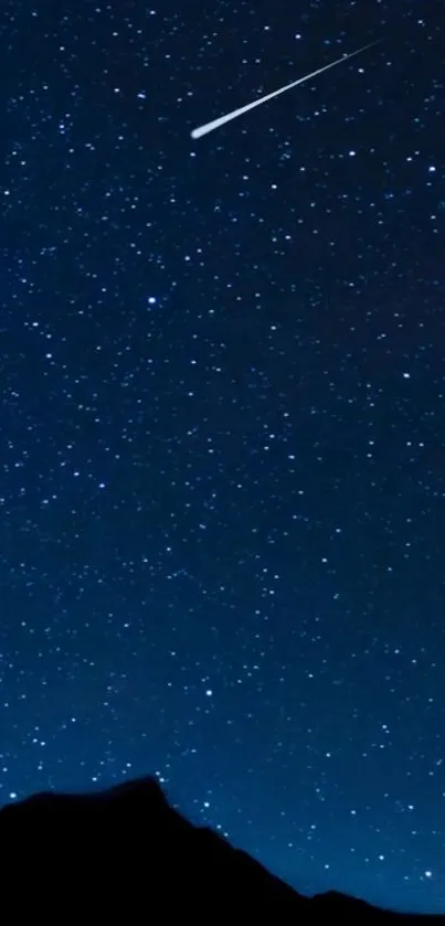 Starlit Night Sky Wallpaper - free download