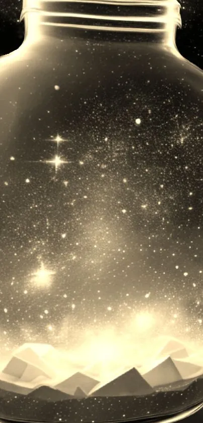 Starry Night in a Jar - free download