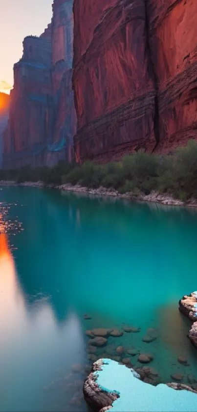 Stunning Canyon River View - free download