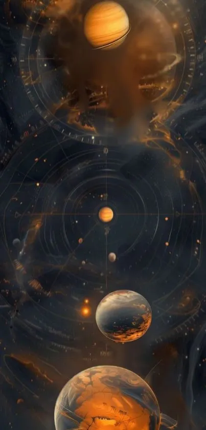 Solar System Sci-Fi Art - free download