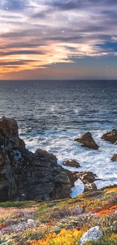 Stunning Coastal Sunset View - free download