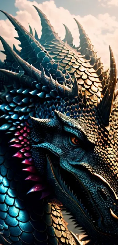 Stunning Dragon Phone Wallpaper - free download