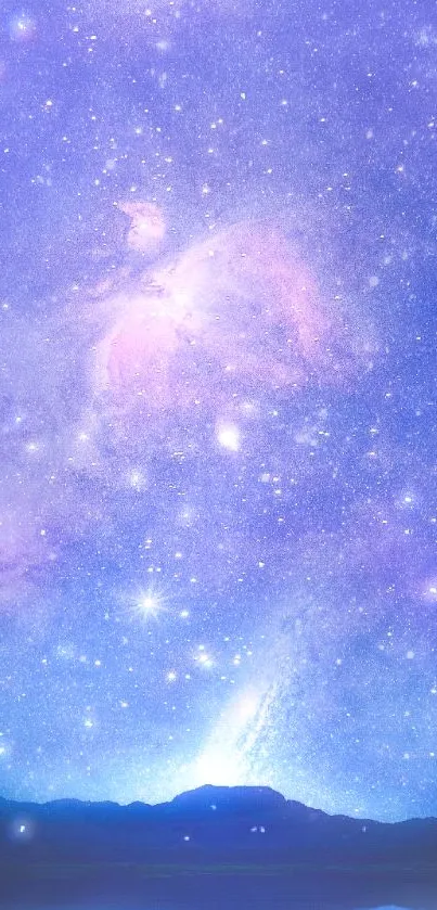 Stunning Galaxy Night Sky Wallpaper - free download