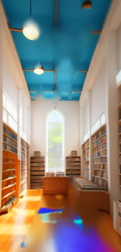 Stunning Library Aesthetic Wallpaper - free download
