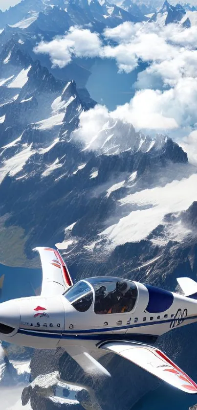 Stunning Mountain Flight Scene - free download