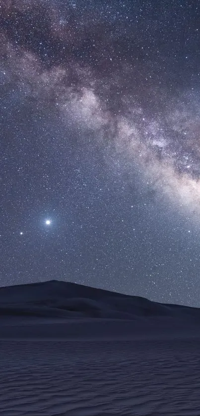 Stunning Night Sky Galaxy Scene - free download