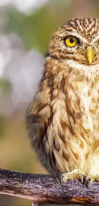 Stunning Owl in Nature Wallpaper - free download