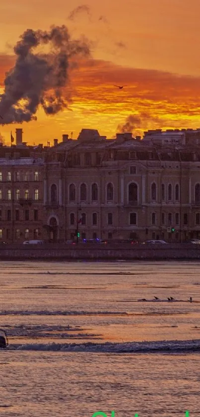 Stunning River Sunset View - free download