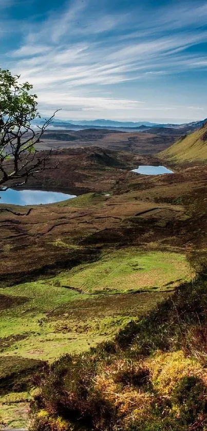 Stunning Scottish Highlands View - free download