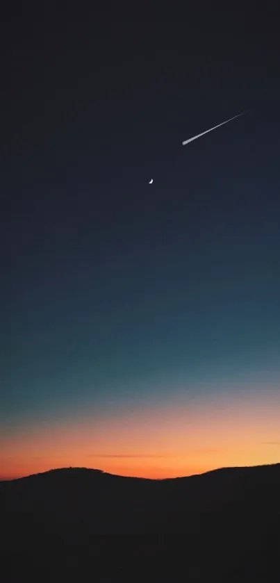 Stunning Twilight Sky Wallpaper - free download
