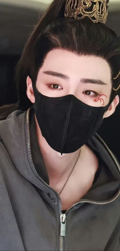 Traditional Masked Character - free download