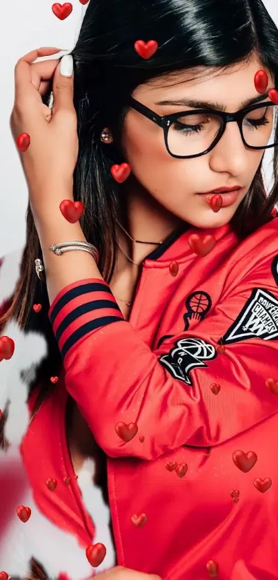 Stylish Red Jacket Wallpaper - free download