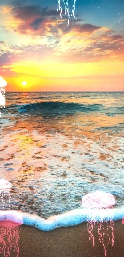 Sunset Beach Ocean View - free download