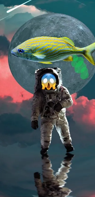 Surreal Astronaut Art Wallpaper - free download