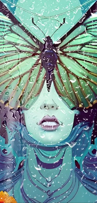 Surreal Butterfly Art Wallpaper - free download