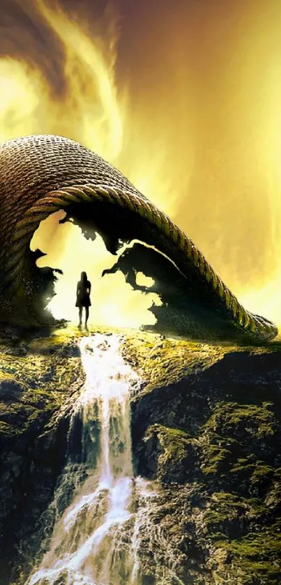 Surreal Fantasy Shell Landscape - free download