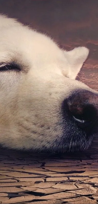 Surreal Giant Dog Art - free download