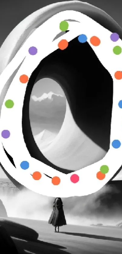 Surreal Loop Art Wallpaper - free download