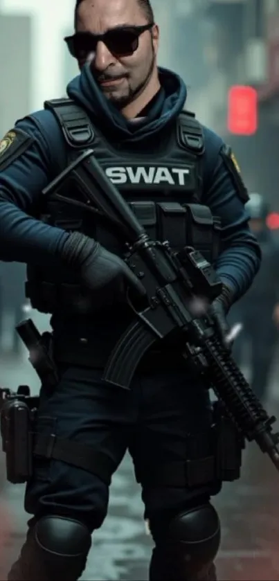 Tactical SWAT Team Wallpaper - free download