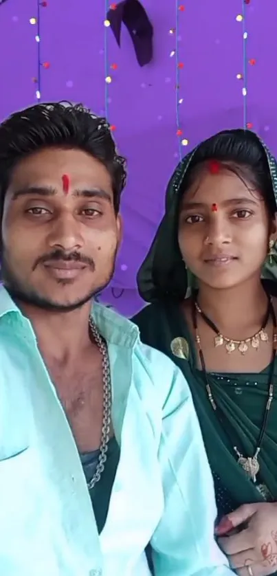 Traditional Couple Portrait - free download