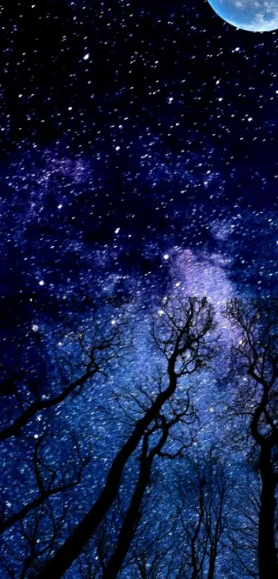 Tree Sky World Live Wallpaper - free download