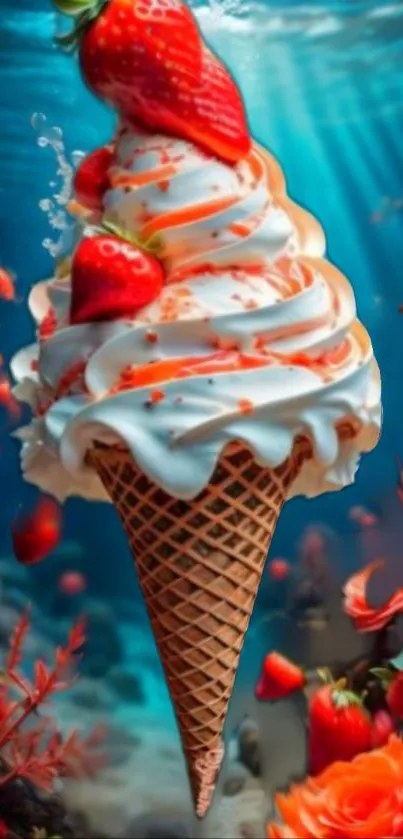 Underwater Ice Cream Fantasy - free download