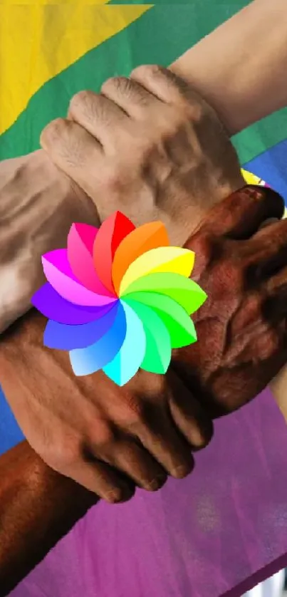 Unity and Diversity Mobile Wallpaper - free download