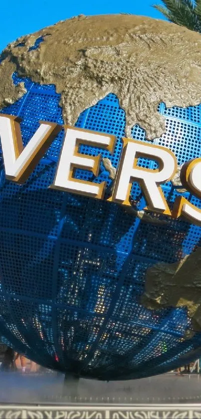 Universal World Globe Wallpaper - free download