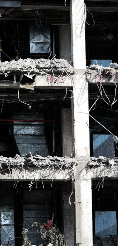 Urban Decay Building Wallpaper - free download