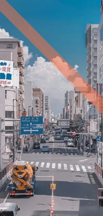 Urban Street View Wallpaper - free download