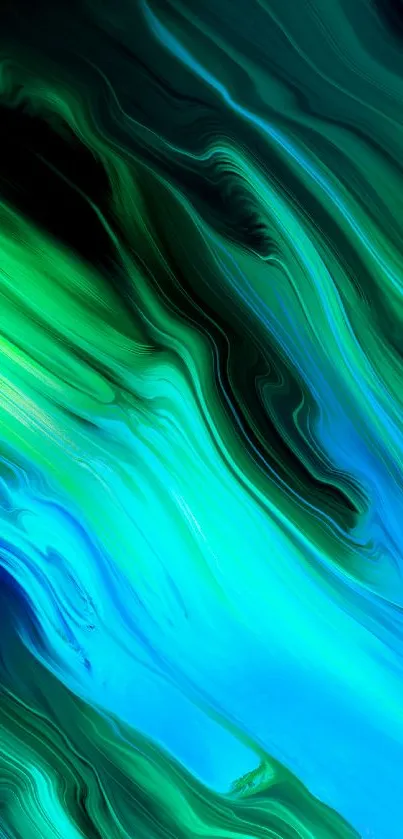 Vibrant Abstract Fluid Wallpaper - free download