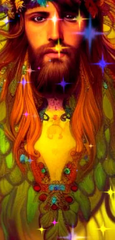 Vibrant Artistic Portrait Design - free download