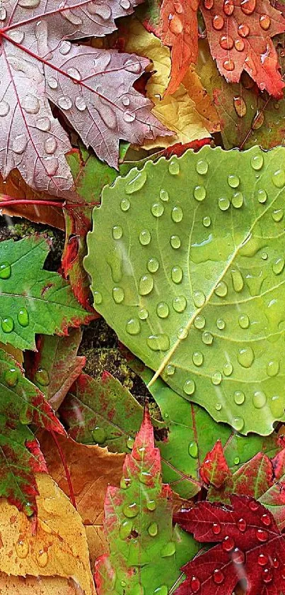 Vibrant Autumn Leaves Wallpaper - free download