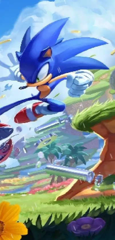 Vibrant Cartoon World Wallpaper - free download