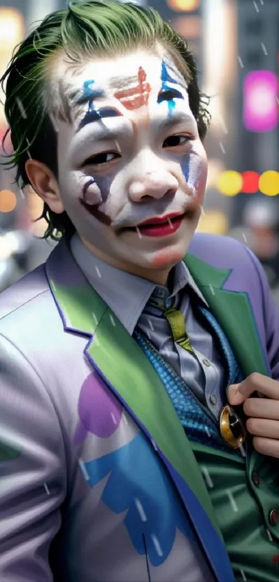 Vibrant Clown Character Art - free download