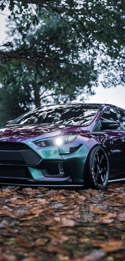 Vibrant Custom Car Wallpaper - free download