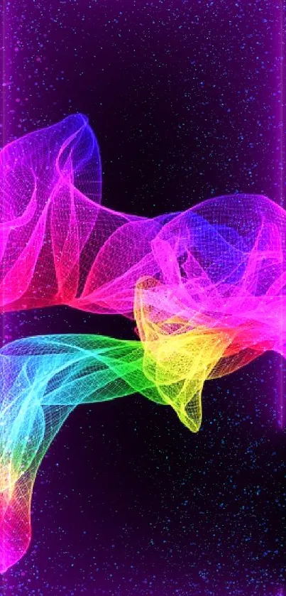 Vibrant Digital Wave Design - free download