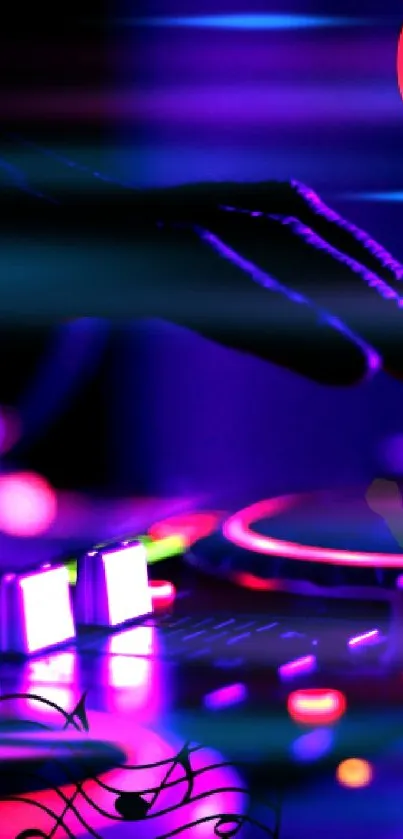 Vibrant DJ Love Wallpaper - free download