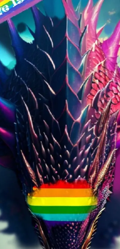Vibrant Dragon Pride Art - free download
